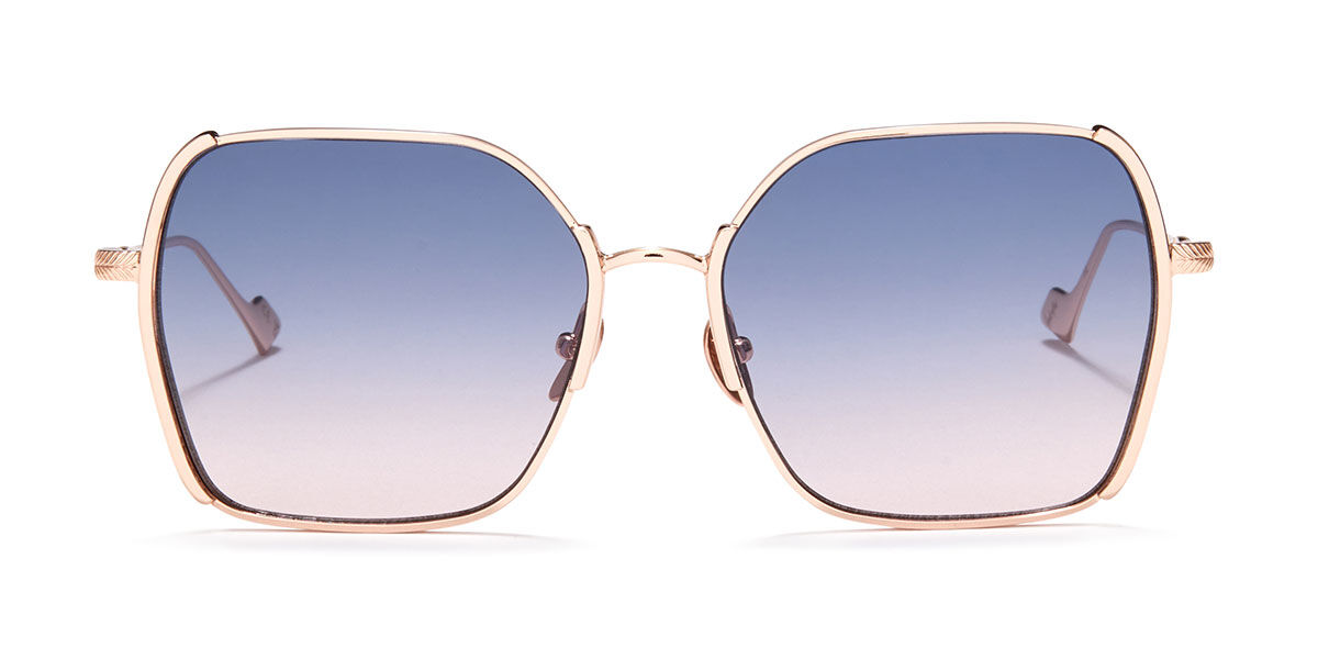 Sunday Somewhere SUJA II C2 Square Rose Gold Sunglasses ...