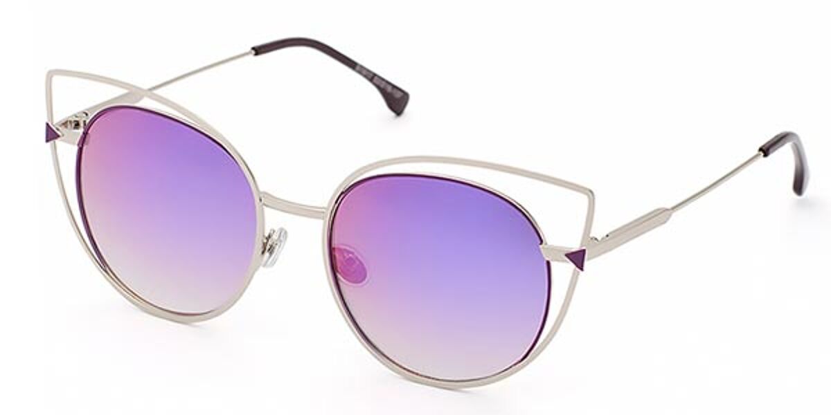 LMNT Sofia C67 S1917 Sunglasses in Silver | SmartBuyGlasses USA
