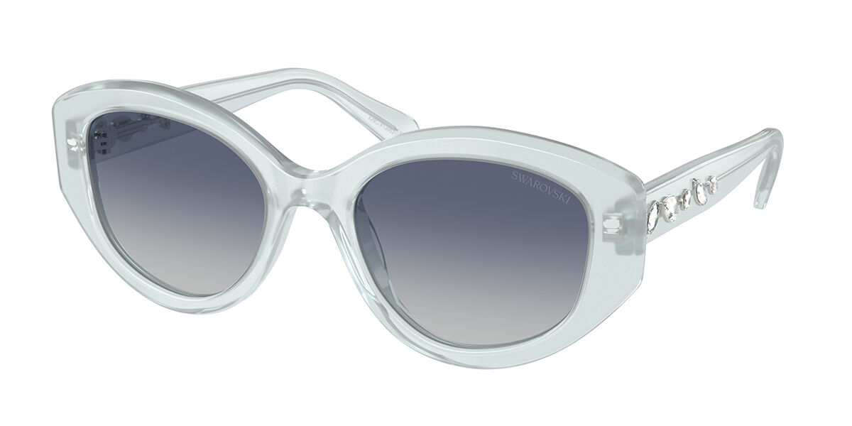Swarovski SK6005 10244L Sunglasses in Transparent Light Blue ...