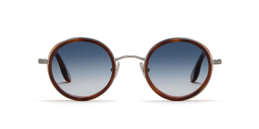 L.G.R Reunion Metal Explorer 6217 Round Light Brown Tortoise/Antique ...