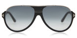 Tom Ford FT0334 DIMITRY 01P Sunglasses in Black/Gold | SmartBuyGlasses USA