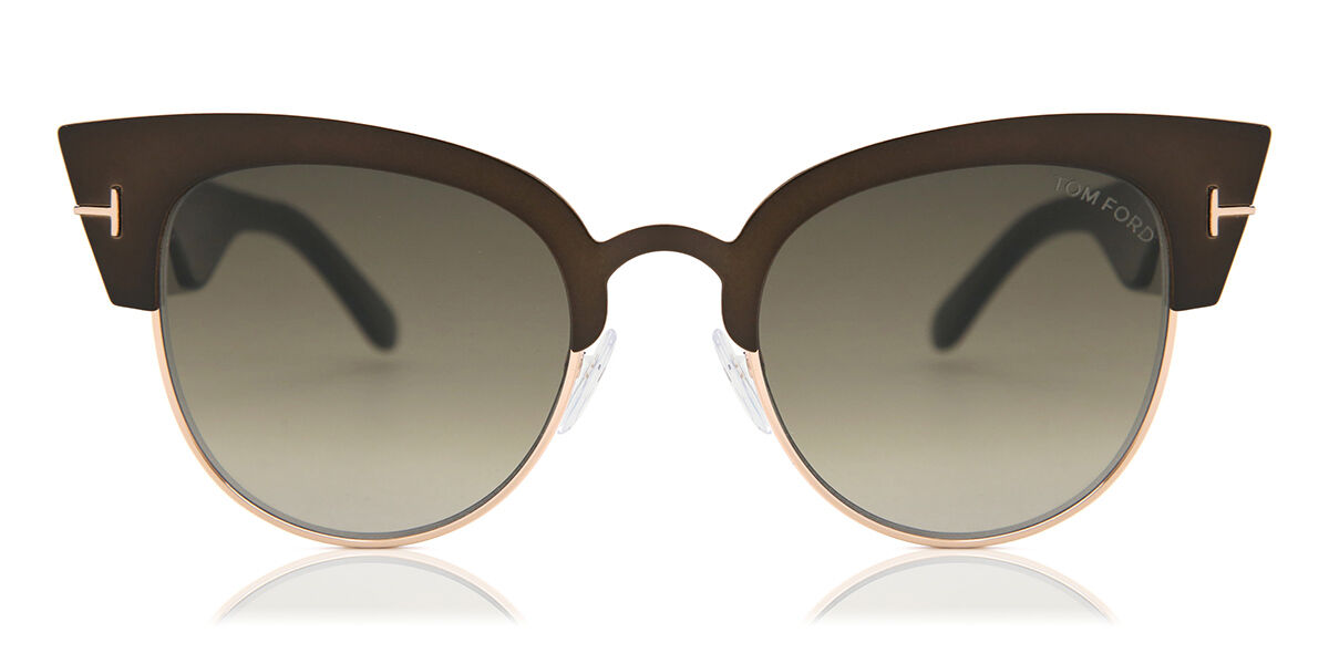 Tom Ford FT0607 ALEXANDRA-02 50K Sunglasses Brown | SmartBuyGlasses Canada