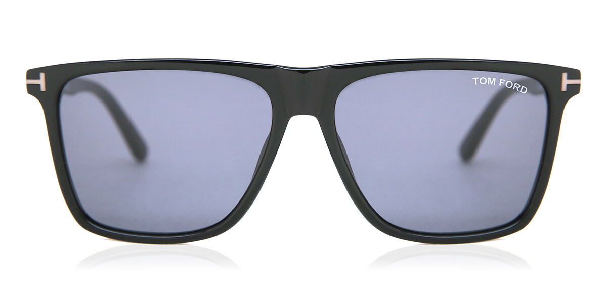 Tom Ford FT0832-N FLETCHER 01A Sunglasses Shiny Black | VisionDirect ...