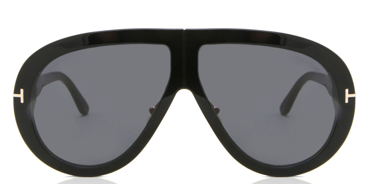 Tom Ford FT0836/S TROY 01A Sunglasses in Shiny Black | SmartBuyGlasses USA