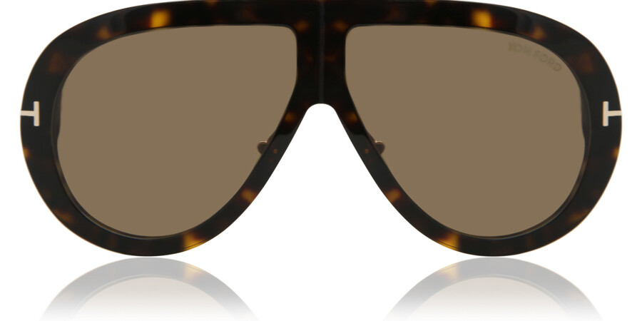 Tom Ford FT0836/S TROY 52E Sunglasses in Dark Tortoise ...