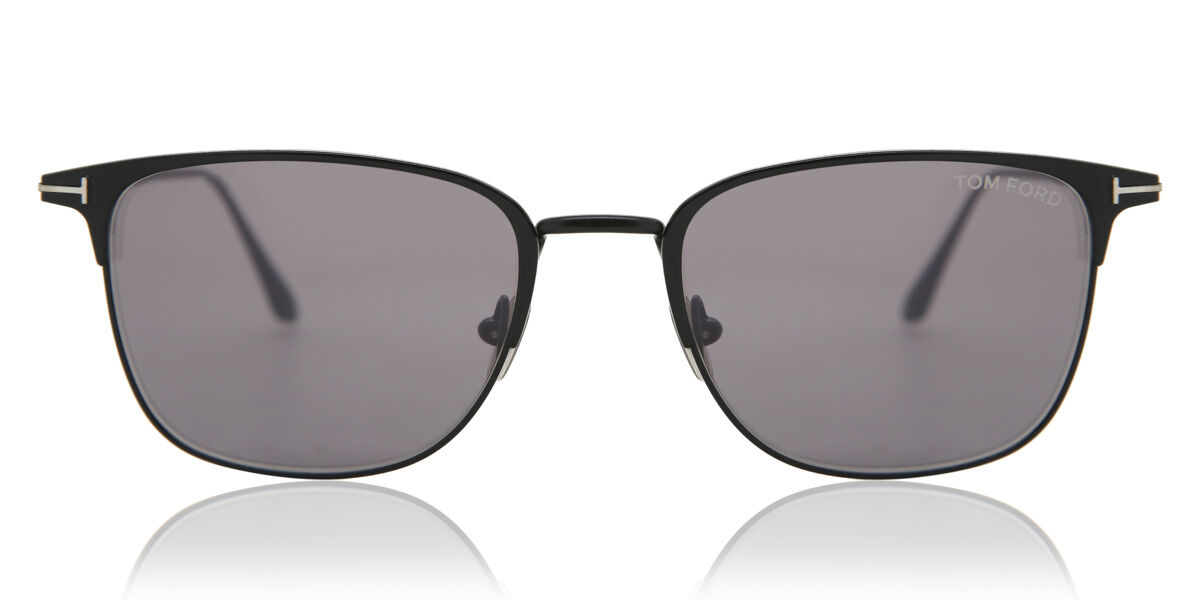 Tom Ford FT0851 LIV 02C Sunglasses in Matte Black | SmartBuyGlasses USA
