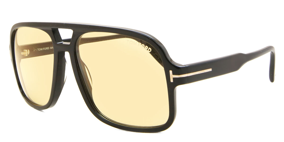 Tom Ford FT0884 FALCONER-02 01E Sunglasses Shiny Black | VisionDirect ...