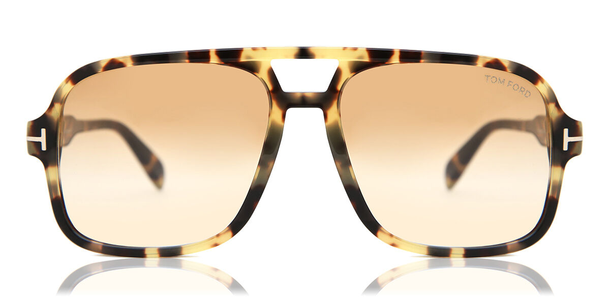 Tom Ford FT0884 FALCONER-02 52N Sunglasses in Dark Havana ...