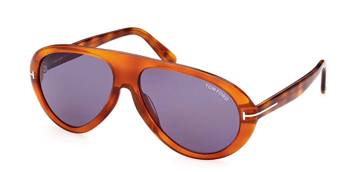 Lentes de Sol Tom Ford FT0988 CAMILLO-02 53V Transparent Brown ...