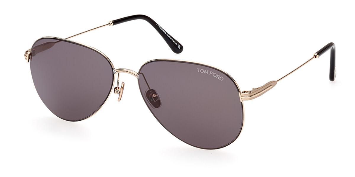 Tom Ford FT0993 PORSCHA 28A Sunglasses Shiny Rose Gold | VisionDirect ...