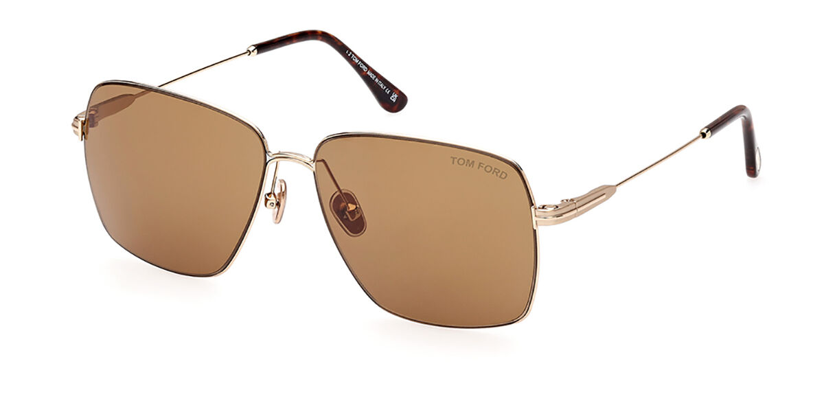Tom Ford FT0994 PIERRE-02 32E Sunglasses Rose Gold | VisionDirect Australia