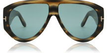 Tom Ford FT1044 BRONSON 01E Sunglasses in Shiny Black | SmartBuyGlasses USA