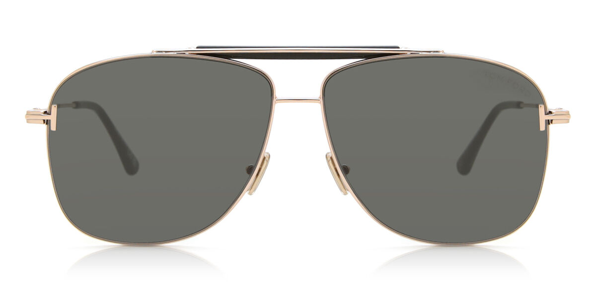 Tom Ford FT1017 JADEN 28A Sunglasses in Shiny Rose Gold ...