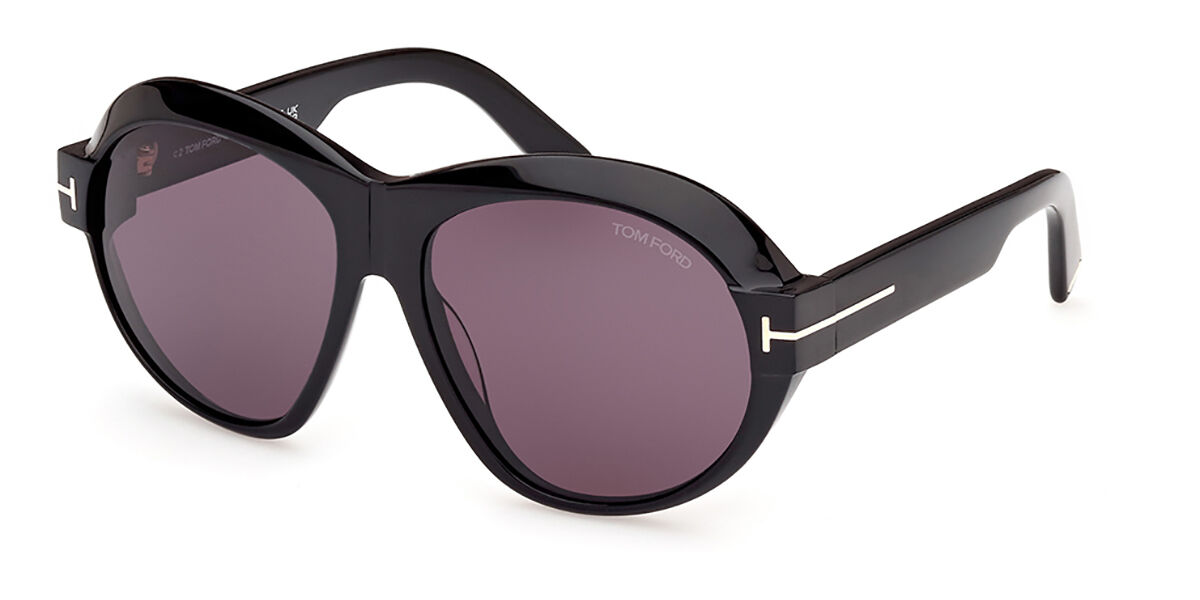 Tom Ford FT1113 INGER 01A Sunglasses in Shiny Black | SmartBuyGlasses USA