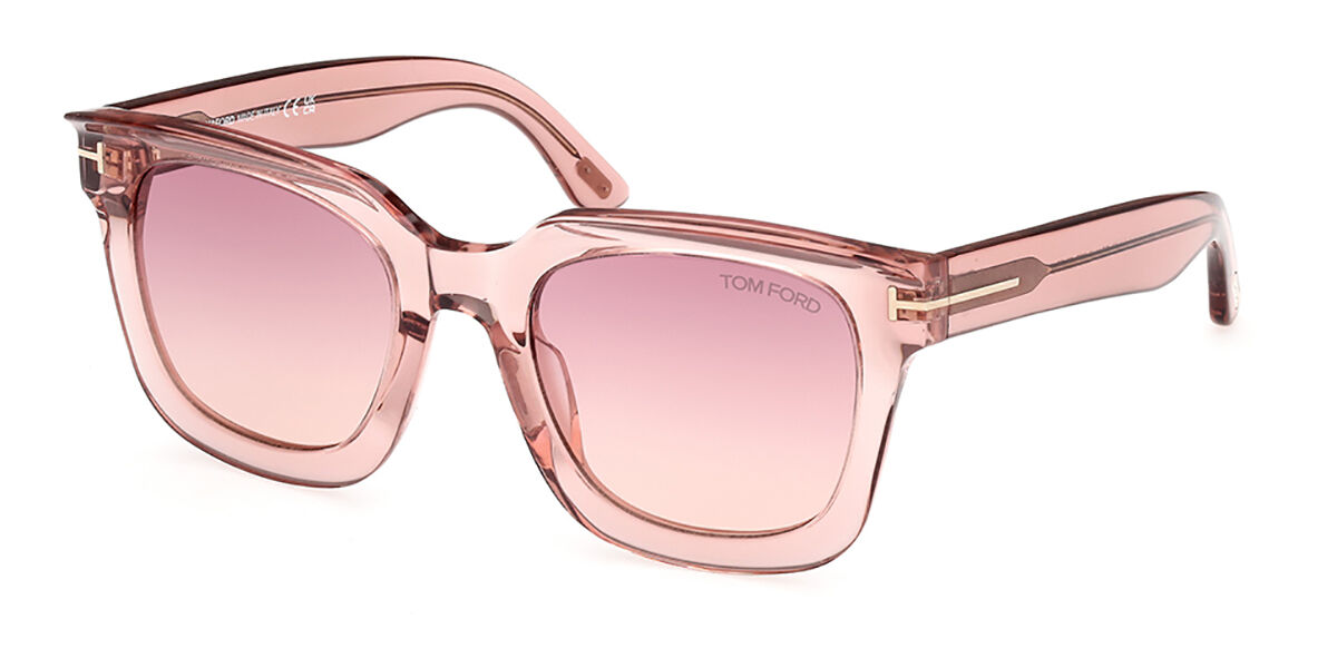Tom Ford FT1115 LEIGH-02 72Z Sunglasses Transparent Light Pink ...