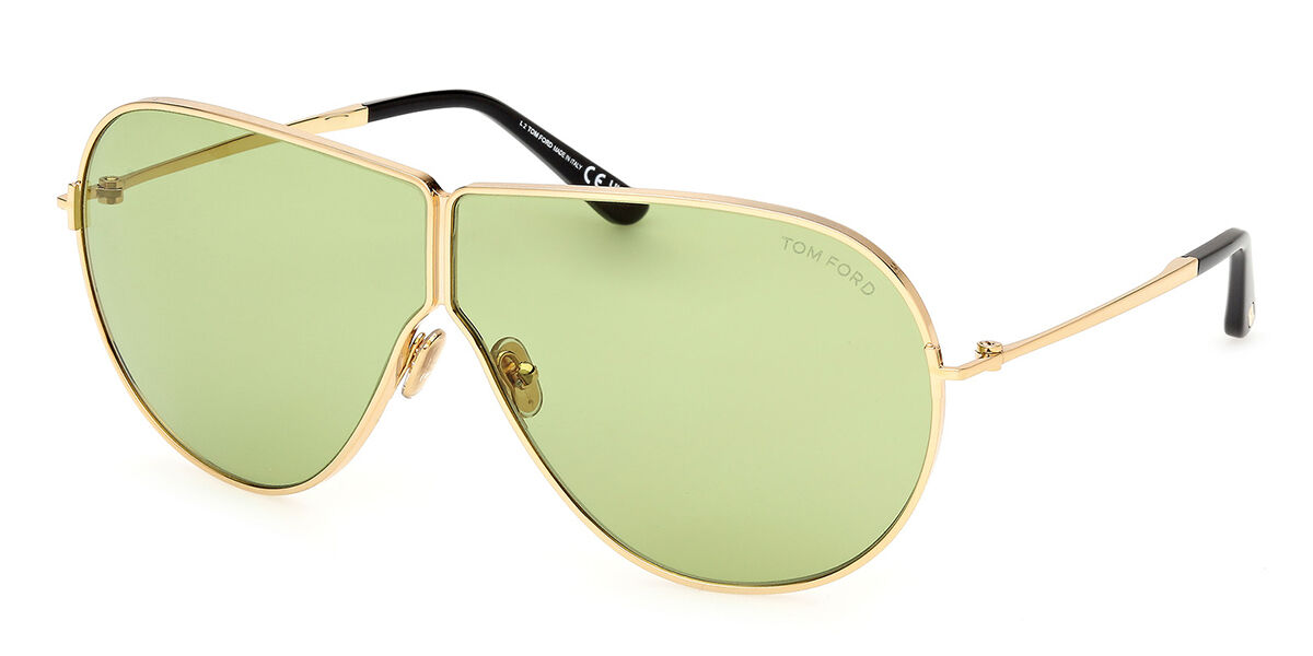 Tom Ford FT1158 KEATING 30N Sunglasses Shiny Deep Gold | VisionDirect ...