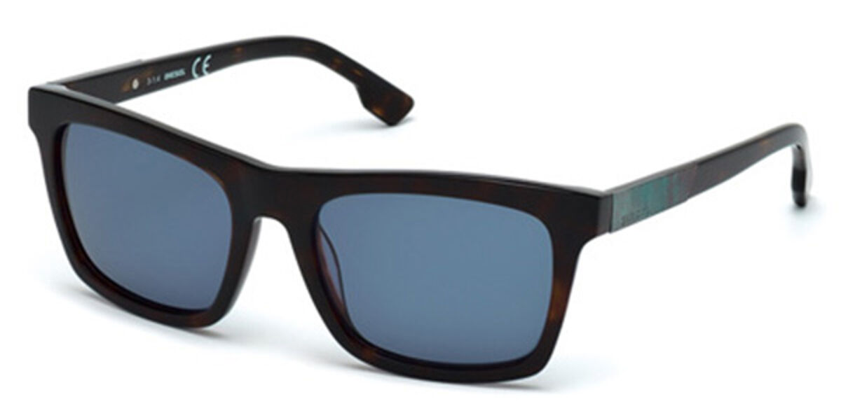 Diesel DL0120 86C Sunglasses Green | VisionDirect Australia