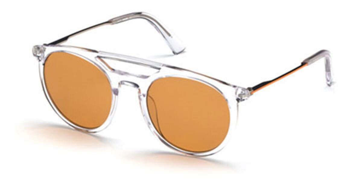 Diesel DL0298 26E Sunglasses Clear | VisionDirect Australia
