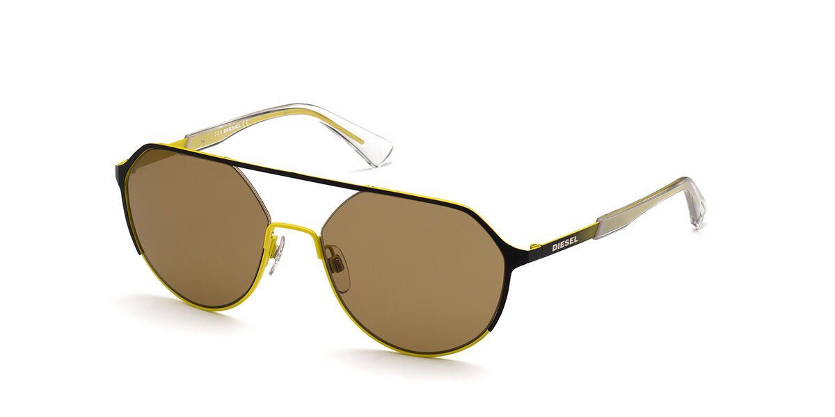 Diesel DL0298 26E Sunglasses Clear | VisionDirect Australia