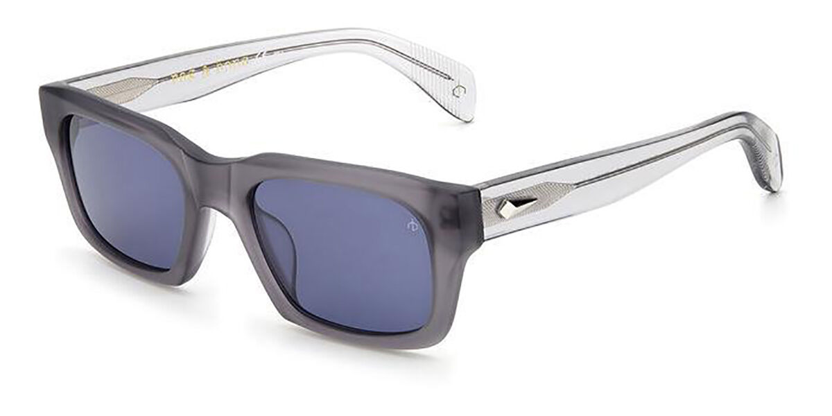 Rag & Bone RNB5038/S KB7/KU Sunglasses in Transparent Grey | SmartBuyGlasses USA