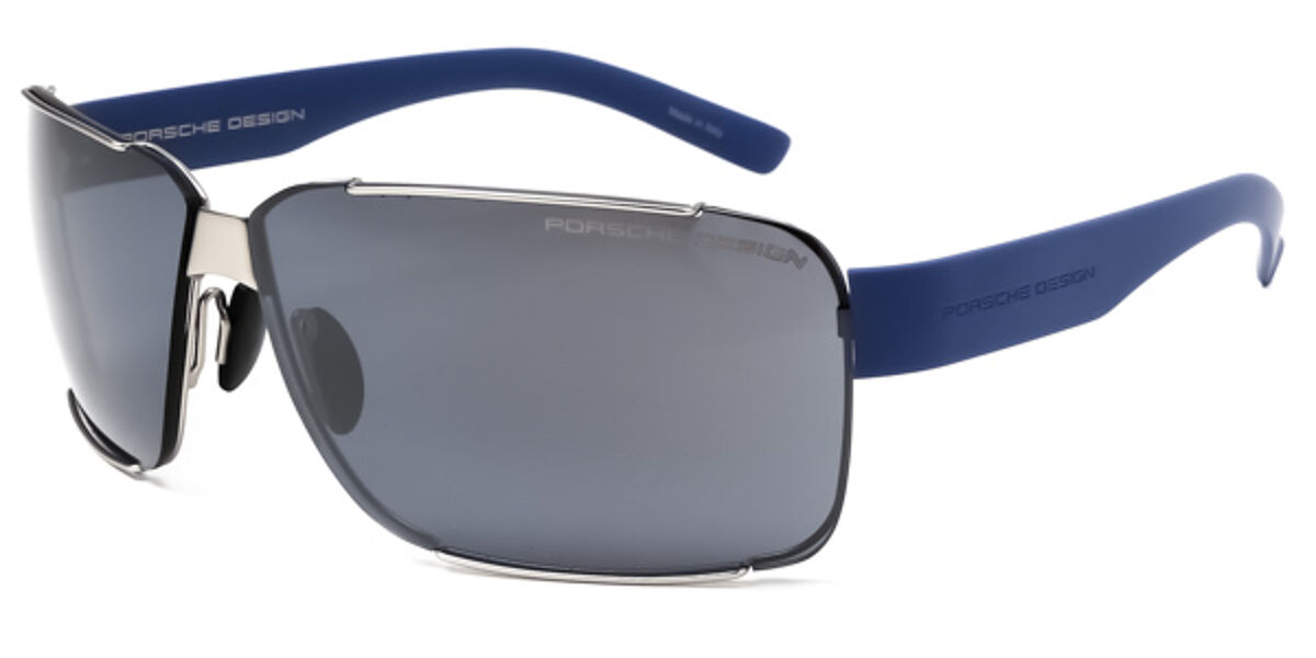 Porsche Design P8580 B Sunglasses Silver | VisionDirect Australia