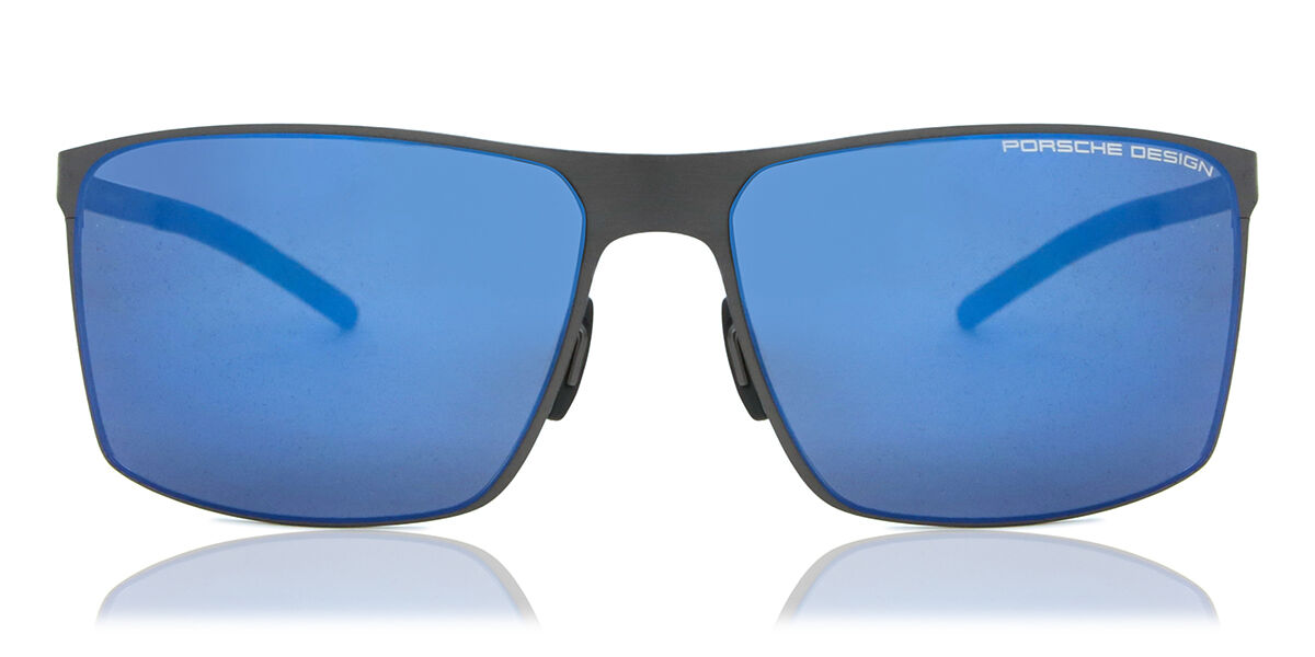 Porsche Design P8667 C Square Grey Sunglasses | Vision Direct Australia