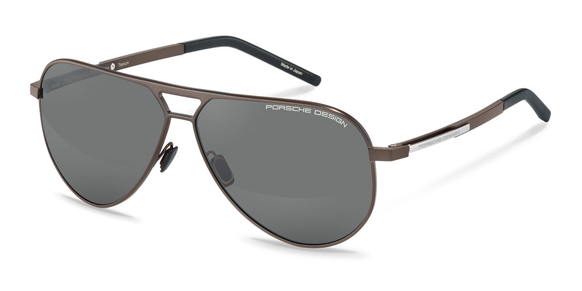 Porsche Design P8942 Polarized D Sunglasses in Brown | SmartBuyGlasses USA