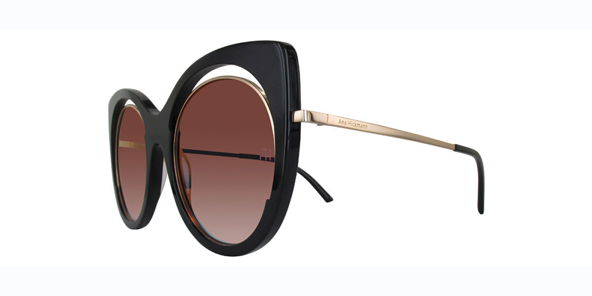 Ana Hickmann AH9265 A01 Sunglasses in Black | SmartBuyGlasses USA