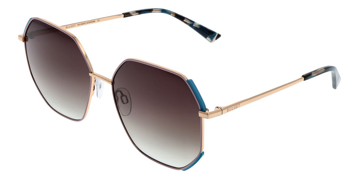 BG3325 gafas de sol Rose Gold Aegean Blue Laminate On Gold ...