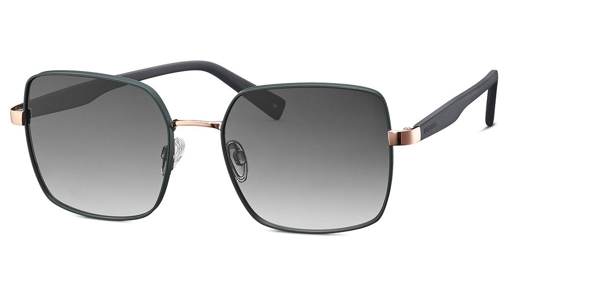 Brendel 905047 30 Square Green/Grey/Rose Gold Sunglasses ...