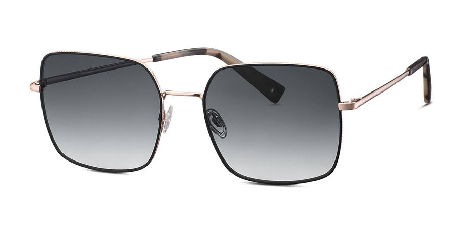Brendel 905063 10 Square Black/Rose Gold Sunglasses | SmartBuyGlasses ...