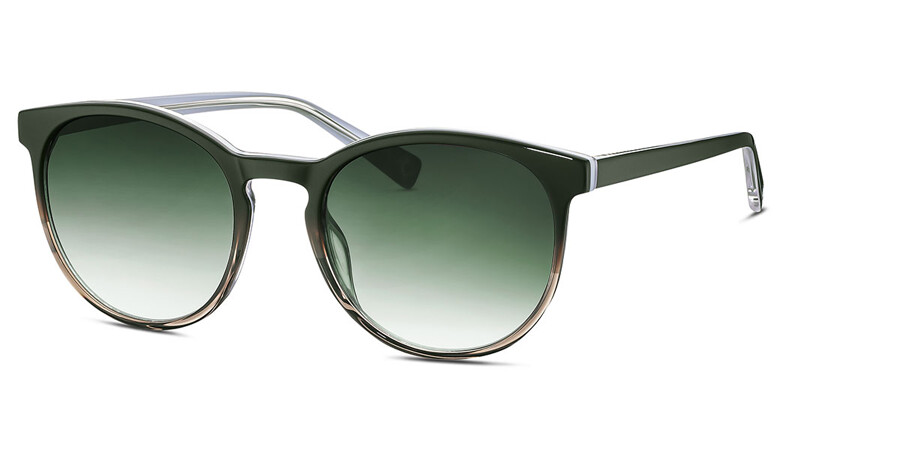 Brendel 906168 60 Oval Faded Green Sunglasses | SmartBuyGlasses US