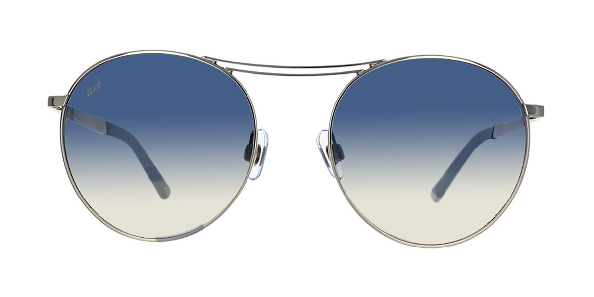 Web WE0242 16X Sunglasses in Shiny Palladium Silver | SmartBuyGlasses USA