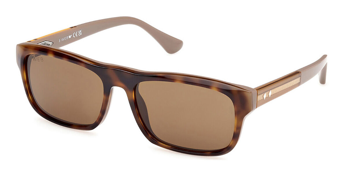 Web WE0371 56J Okulary Przeciwsłoneczne Żółwiowy | OptykaWorld Polska