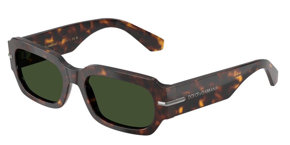 Dolce & Gabbana DG4485F Asian Fit 502/71 Rectangle Dark Tortoise ...