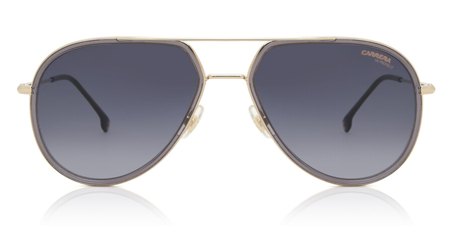Carrera 295/S KB7/9O Pilot Grey Gold Sunglasses | SmartBuyGlasses ZA