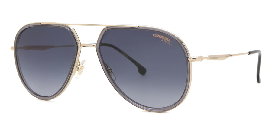 Carrera 295/S KB7/9O Pilot Grey Gold Sunglasses | SmartBuyGlasses ZA