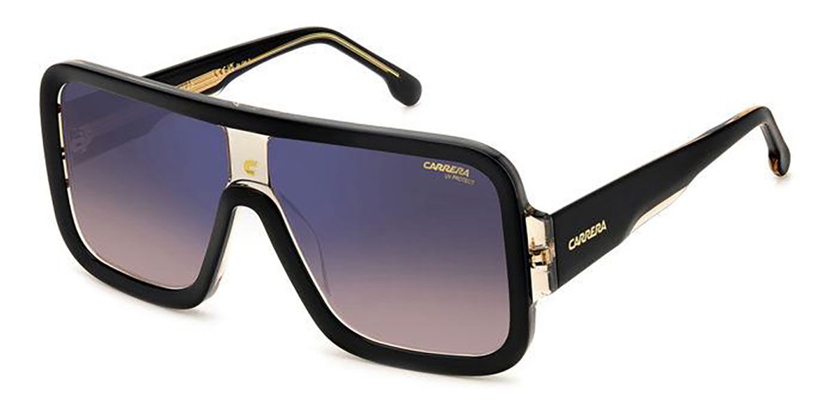 Carrera FLAGLAB 14 0WM/A8 Sunglasses in Black Brown | SmartBuyGlasses USA