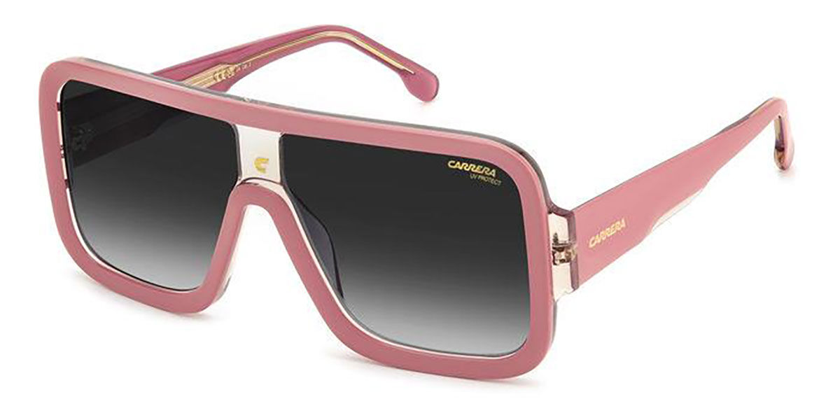 Carrera FLAGLAB 14 3R7/9O Sunglasses Pink Brown | VisionDirect Australia