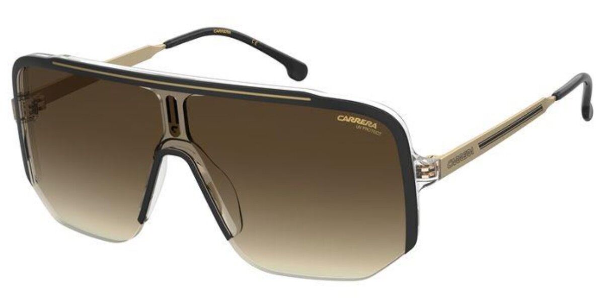 Carrera 1060/S 2M2/HA Sunglasses Black On Clear | VisionDirect Australia