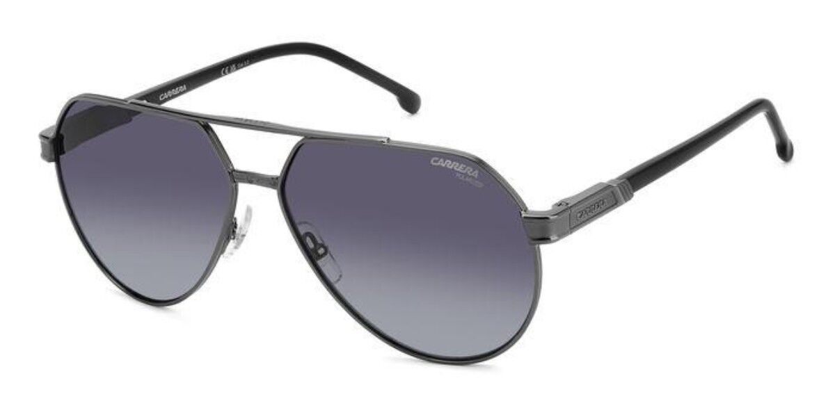 Carrera 1067/S KJ1/WJ Sunglasses Dark Ruthenium Silver | VisionDirect ...