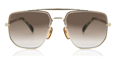 David Beckham Gold Sunglasses – 100% UV Protection & Free Shipping ...