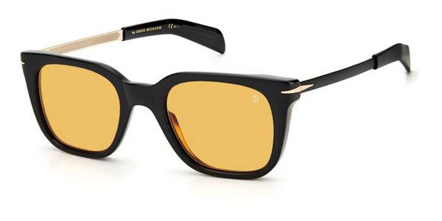 DB 7047/S sunglasses Shiny Black | SmartBuyGlasses US