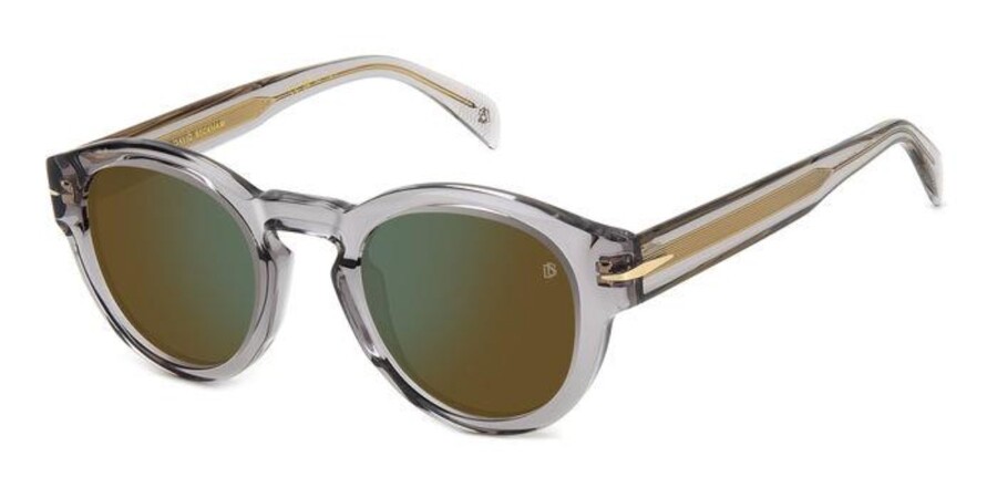 David Beckham DB 7110/S KB7/MT Ovale Transparent Dark Grey lunettes de ...