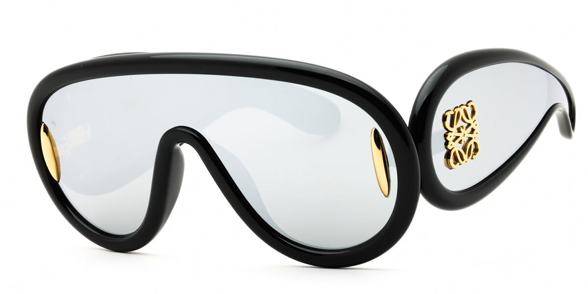 Loewe LW40108I 01C Single Lens Shiny Black Sunglasses | SmartBuyGlasses ...