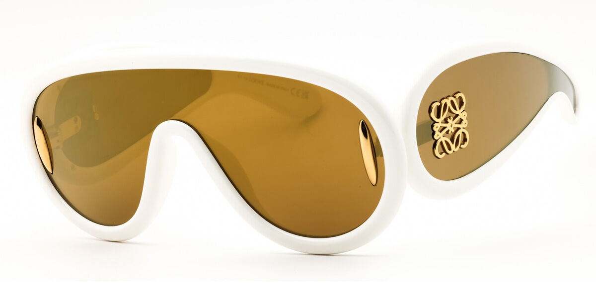 Loewe LW40108I 25G Single Lens Ivory White Sunglasses | SmartBuyGlasses ZA