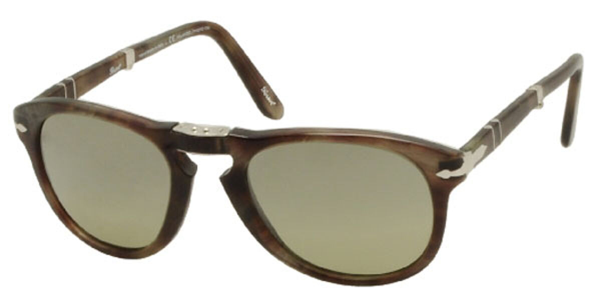 Persol PO0714 Folding Polarized 24/S3 Sunglasses Tortoise ...
