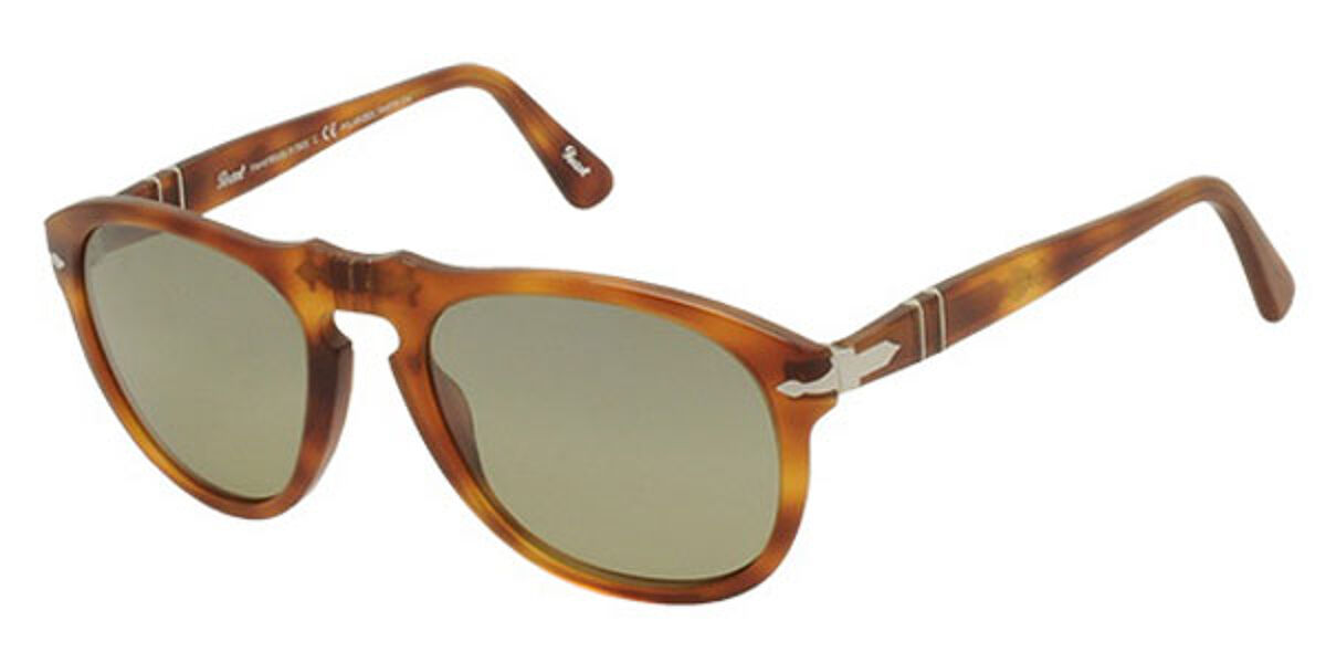 Persol PO0649 Polarized 96/83 Sunglasses in Gold | SmartBuyGlasses USA