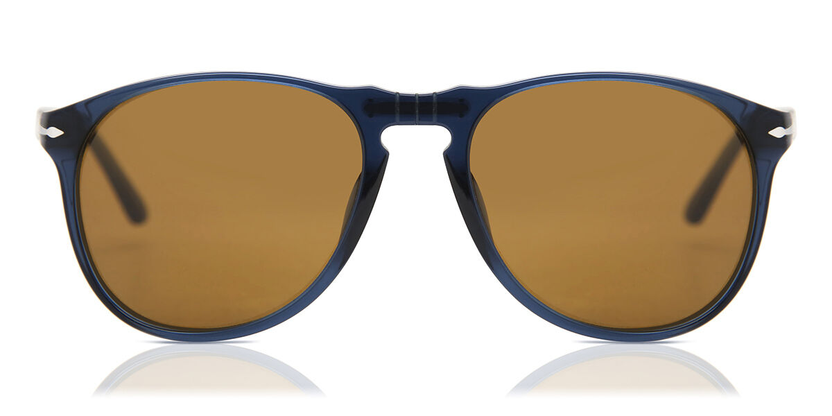 Persol PO9649S 114133 Sunglasses in Transparent Blue | SmartBuyGlasses USA