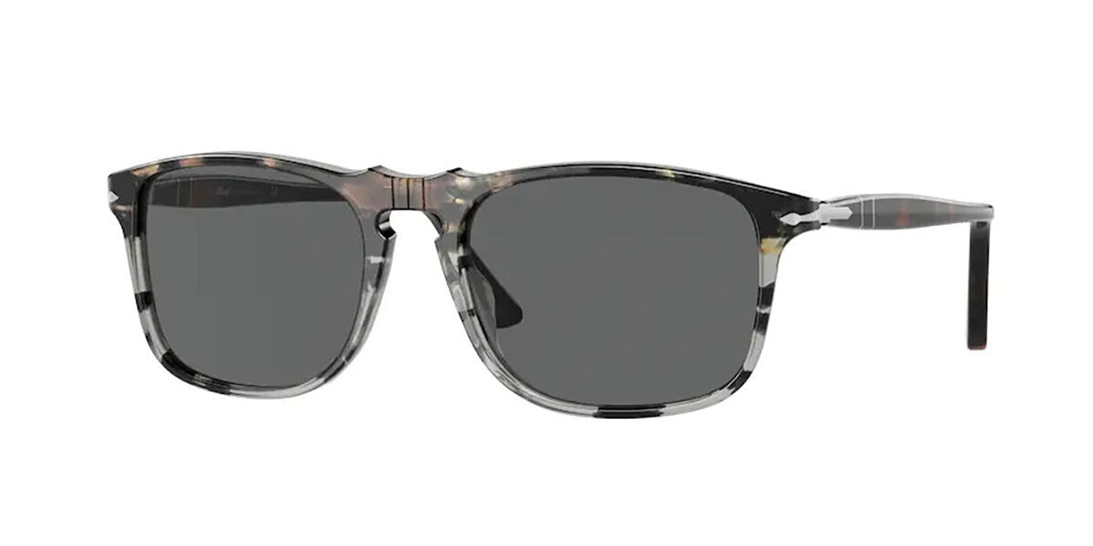 Persol PO3059S 112471 Sunglasses Stripped Brown Tortoise | VisionDirect ...